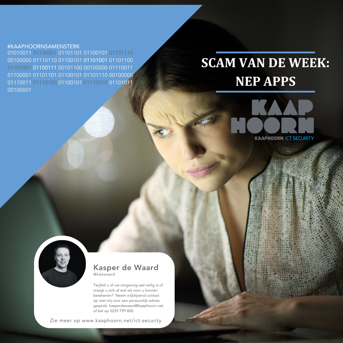 Scam van deze week: Nep-app - Kaap Hoorn